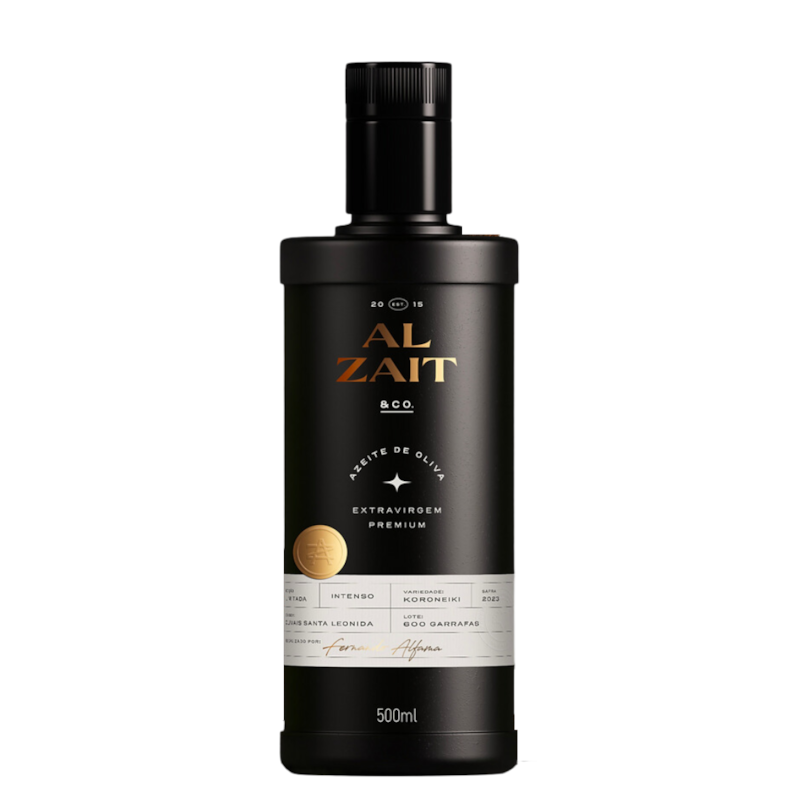 Azeite de Oliva Extravirgem Al-Zait & Co Koroneiki 500ml